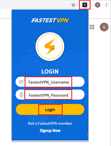 FastestVPN Chrome VPN Extension - Unblock all With VPN Proxy