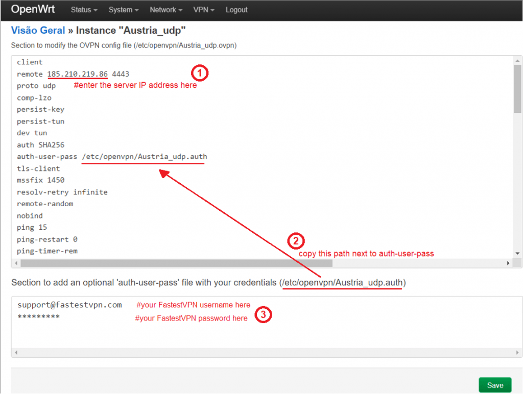 How to Setup OpenVPN on OpenWRT Router | FastestVPN Support