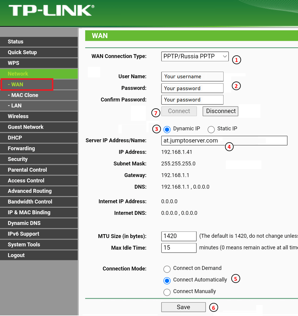 How to Set up FastestVPN With PPTP/ L2TP on TP-Link Router