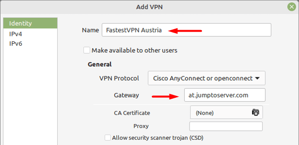 How to Setup OpenConnect VPN on Mint Linux | FastestVPN Support