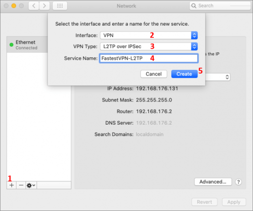 How to Set Up L2TP VPN on Mac OS X | FastestVPN Support